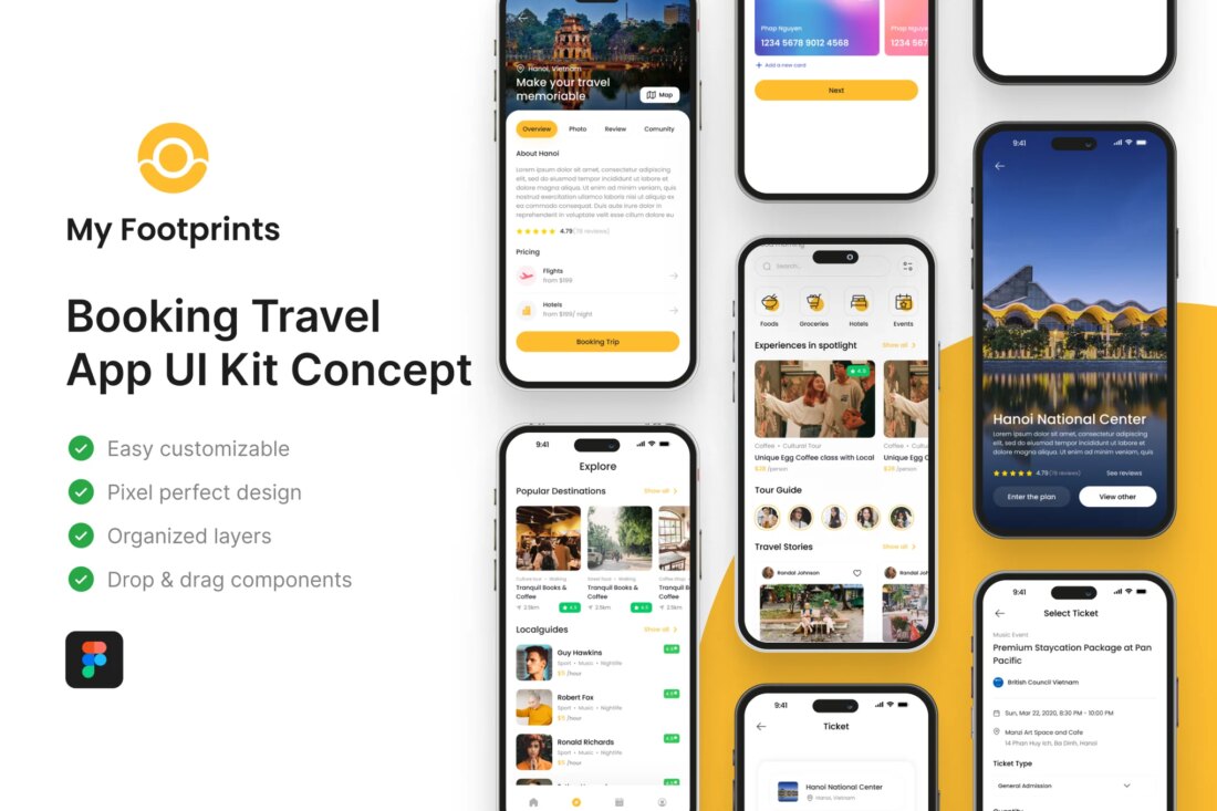 55+ Best Mobile App UI Design Examples + Templates