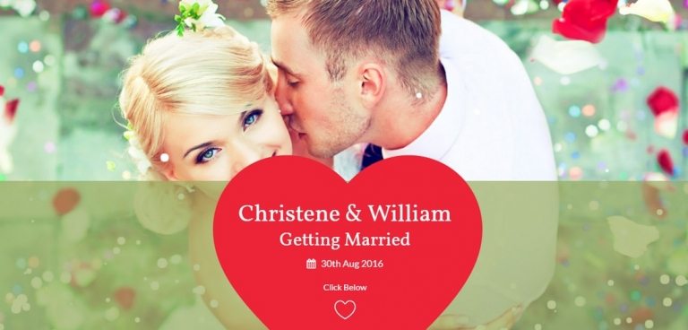 15+ Best Wedding HTML Templates | Design Shack