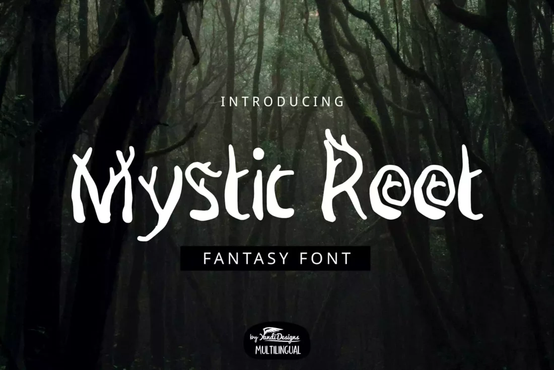 Mystic Root Font | Design Shack