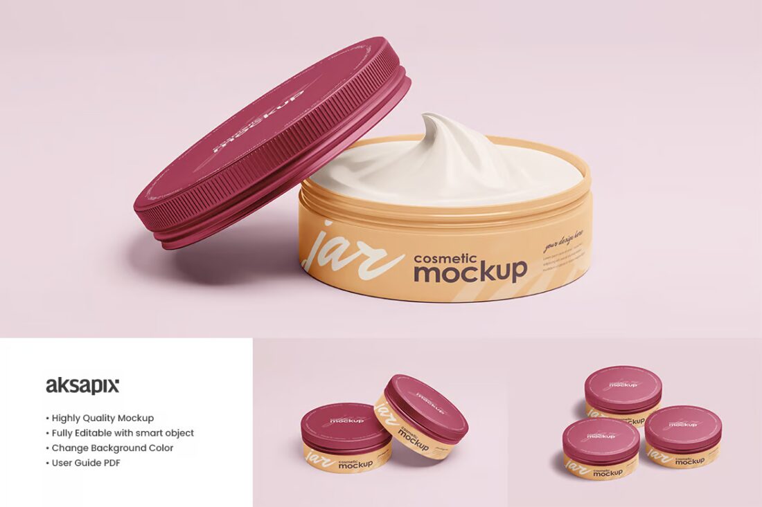 25+ Best Cosmetic Product Mockup Templates | Design Shack
