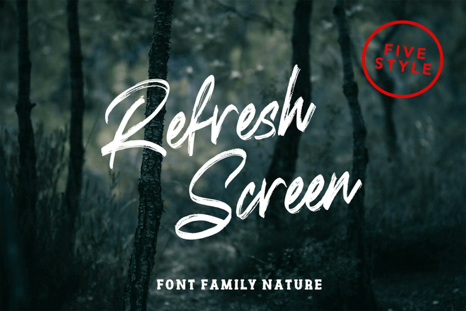 Nature-Themed Font Family | Design Shack