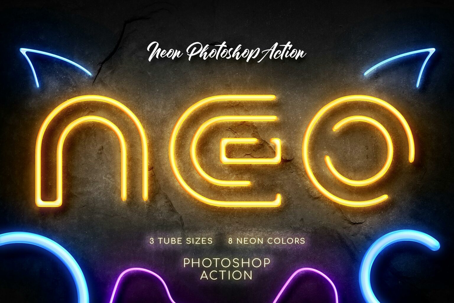 30+ Best Neon Effects for Photoshop (Text, Sign, & More) | Design Shack