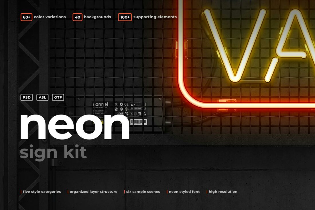 20+ Best Neon Effects for Photoshop (Text, Sign, & More) | Design Shack