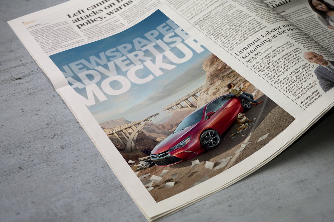25+ Newspaper Mockup Templates (Free & Pro) - Gold Coast Business Websites
