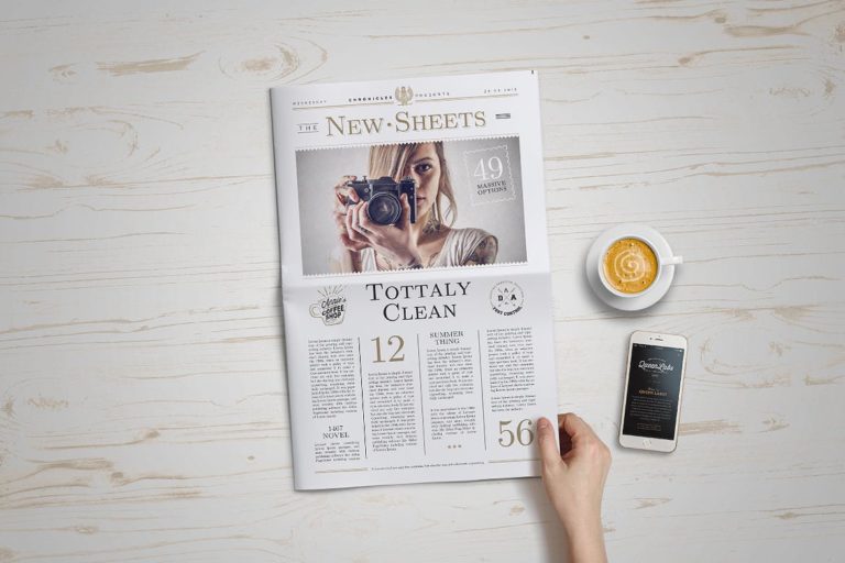 25+ Newspaper Mockup Templates (Free & Pro) | Design Shack