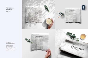 25+ Template Mockup Koran (Gratis & Pro) - desainae.com