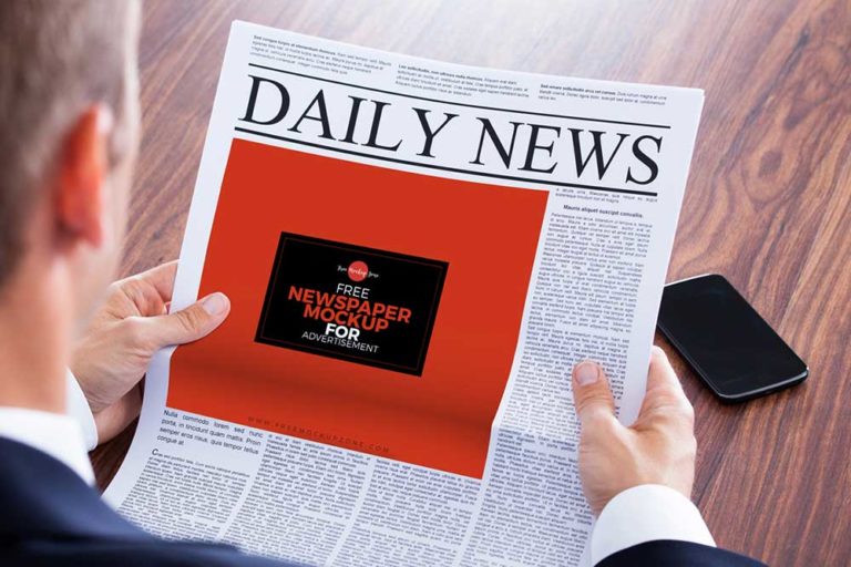 25+ Newspaper Mockup Templates (Free & Pro) | Design Shack