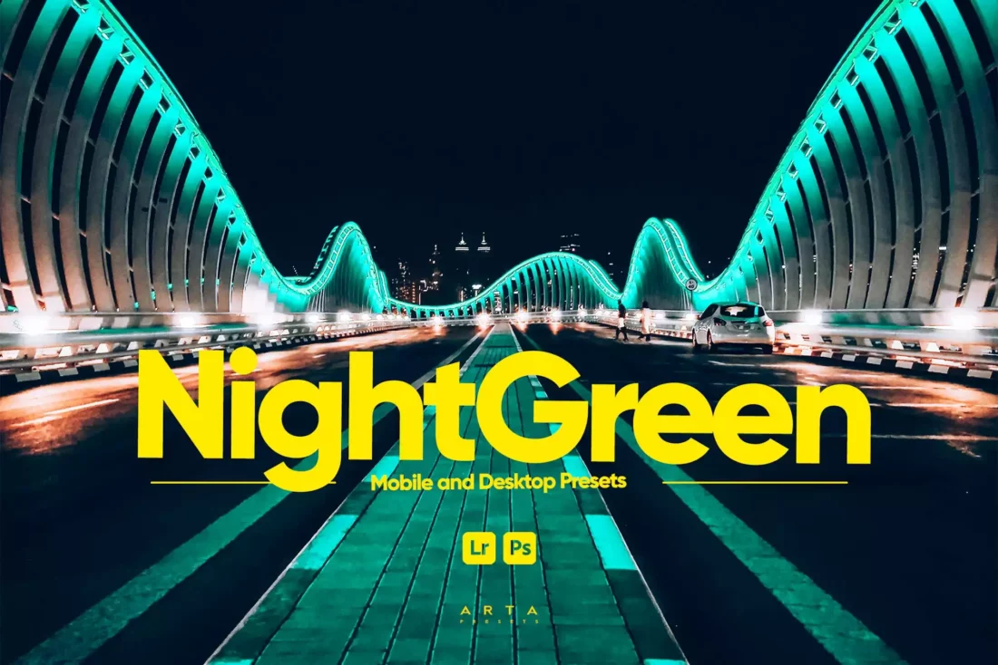 NightGreen Color Grading Lightroom Presets | Design Shack