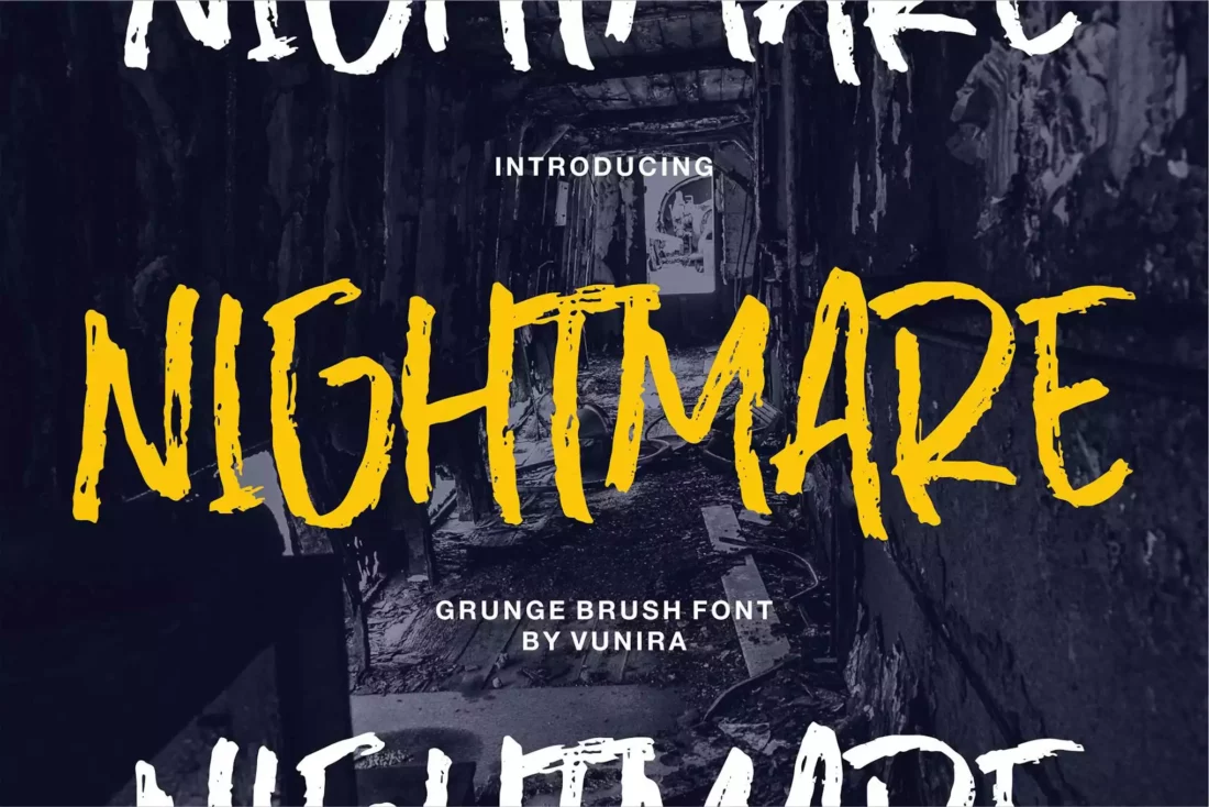 Nightmare Font | Design Shack
