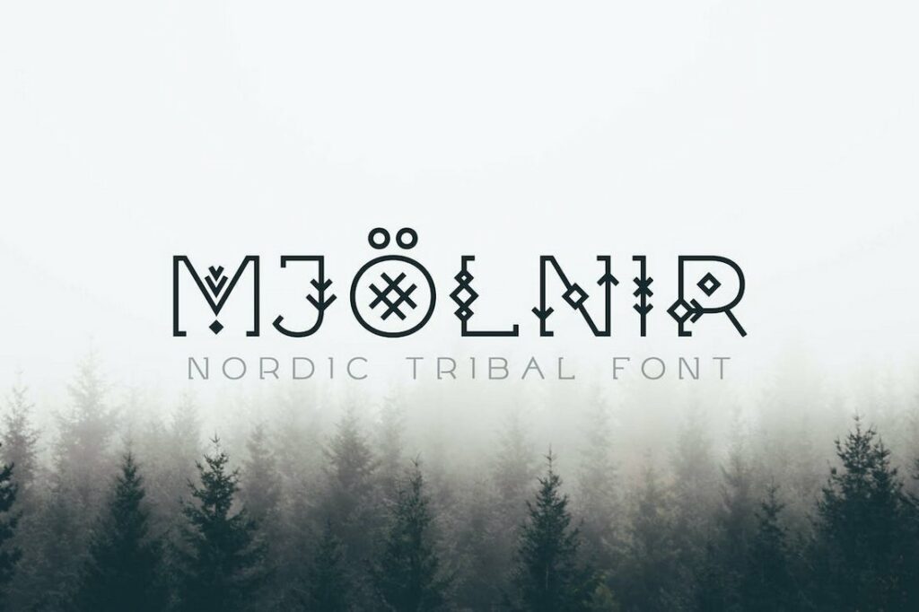 15+ Best Nordic & Aztec Fonts | Design Shack