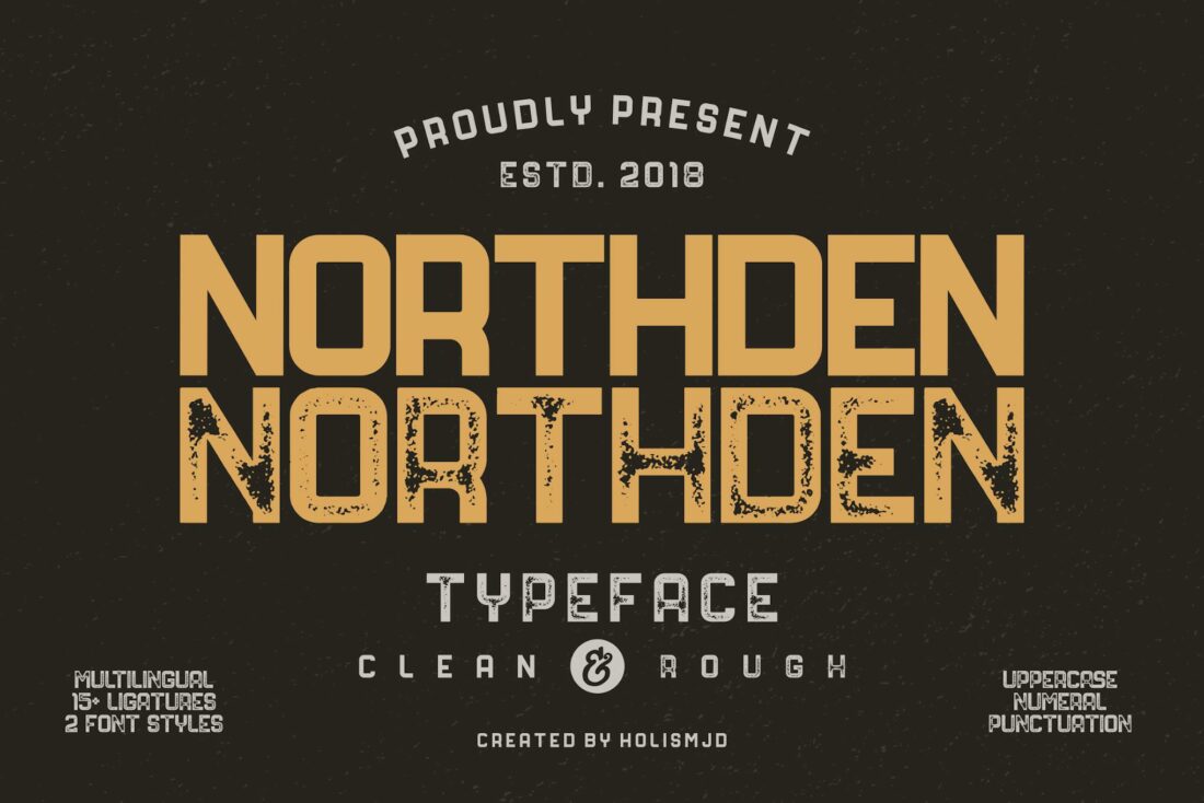 25+ Font Bertekstur Terbaik Dengan Desain Unik - desainae.com