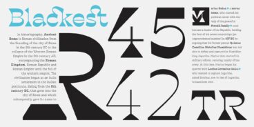 50+ Best Number Fonts for Displaying Numbers | Design Shack