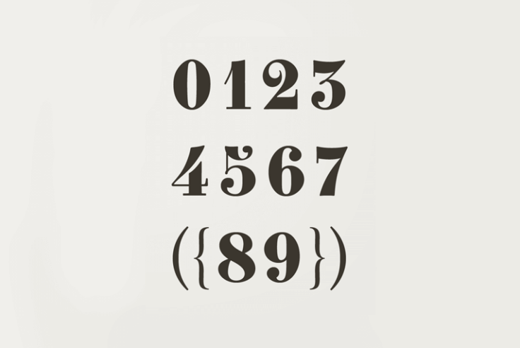 15+ Best Number Fonts | Design Shack