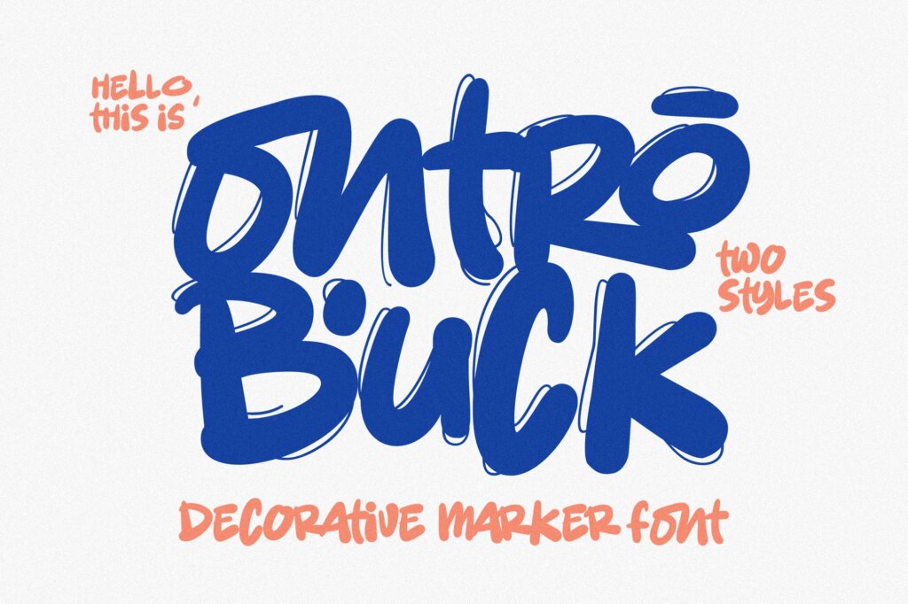 55+ Best Marker Fonts for Creative Typography 2025 | Design Shack