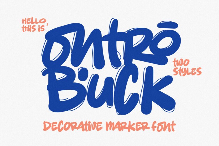 55+ Best Marker Fonts for Creative Typography 2025 | Design Shack