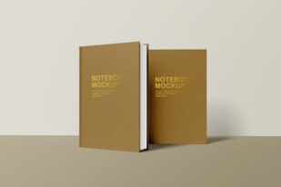 Open Notebook Mockup Set | Design Shack
