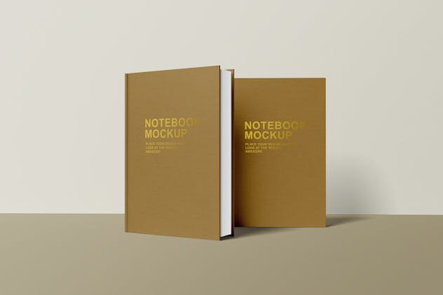 Open Notebook Mockup Set | Design Shack