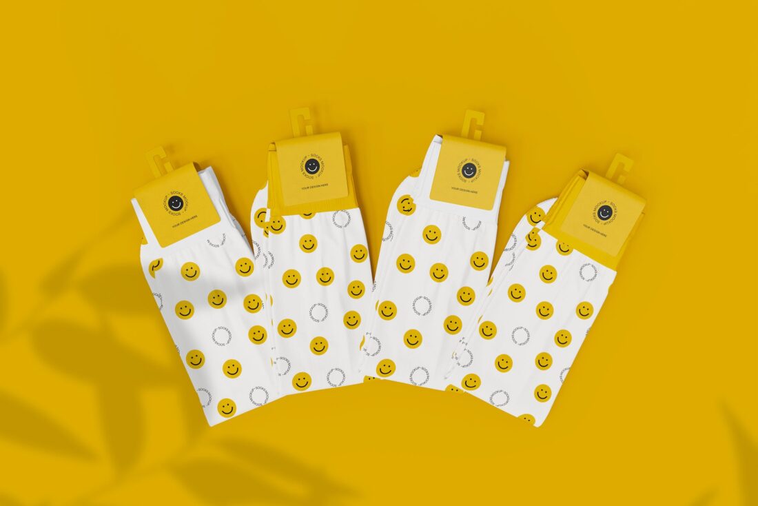 25+ Sock Mockup Templates (Free & Pro) | Design Shack