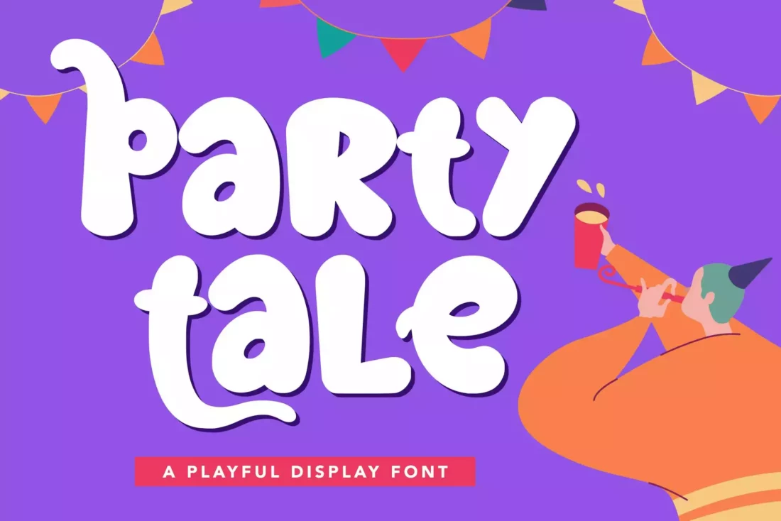 Party Tale Happy Birthday Font | Design Shack