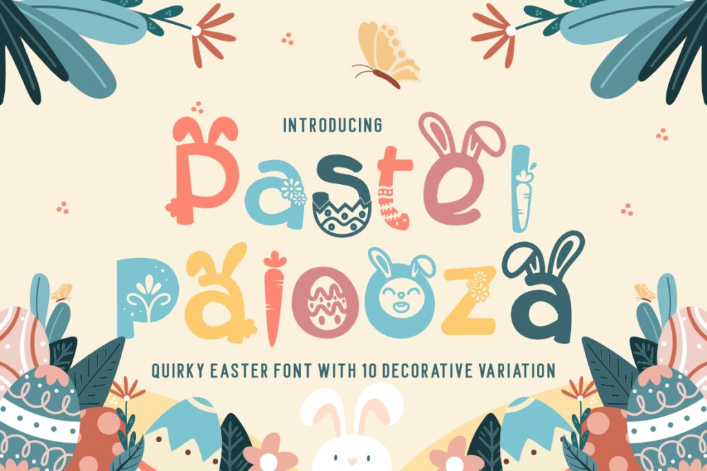 25+ Easter Fonts (Easter Bunny, Eggs & More) | Design Shack