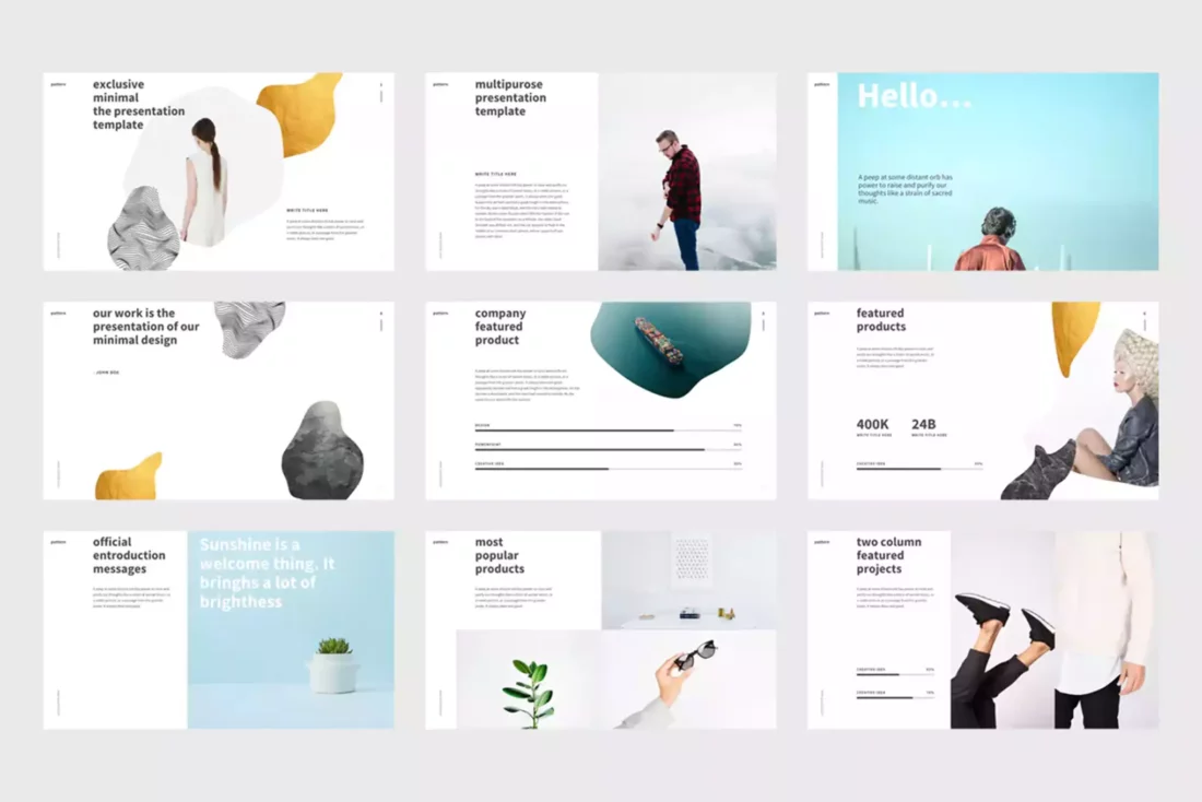 PATTERN Presentation Template | Design Shack