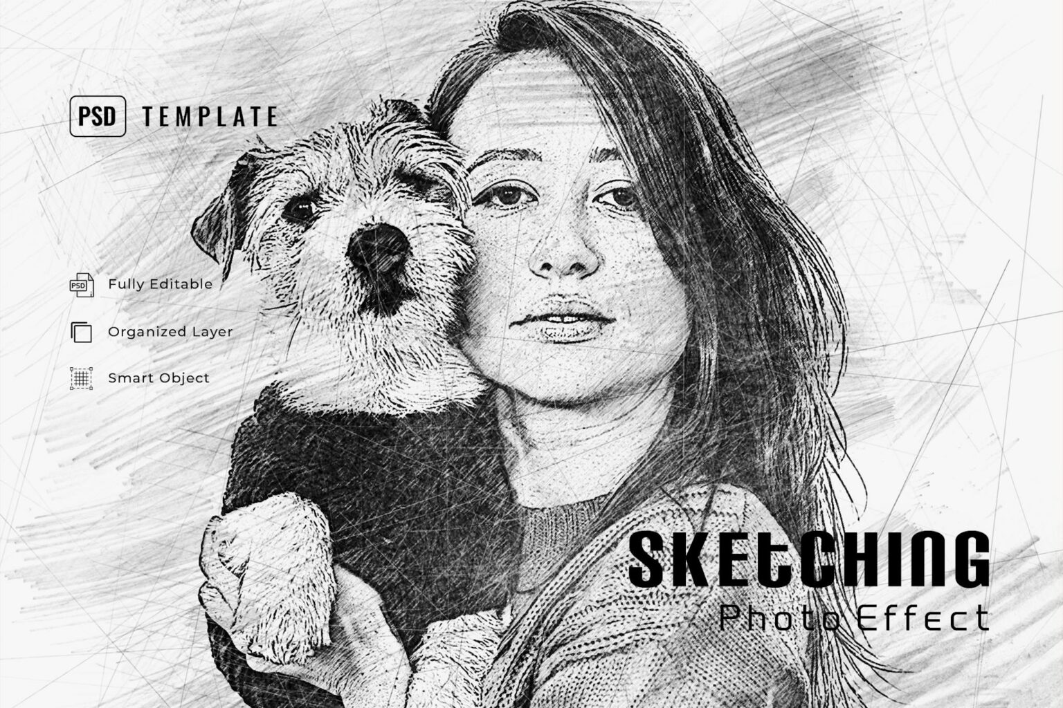 35+ Photo to Pencil Actions for Photoshop (Sketch + Drawing Effects ...