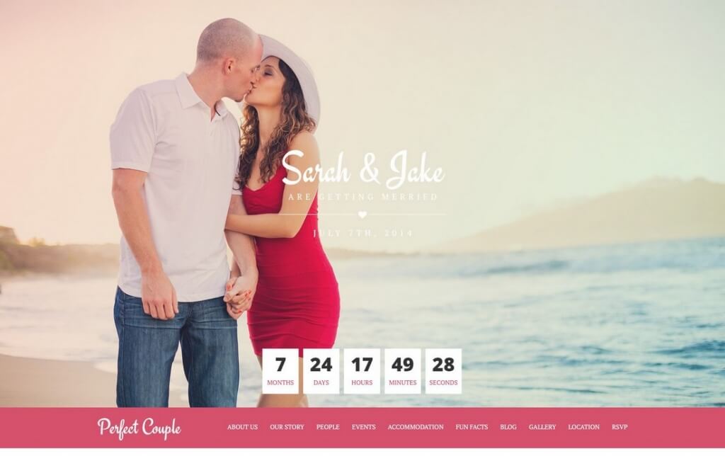 15+ Best Wedding HTML Templates | Design Shack