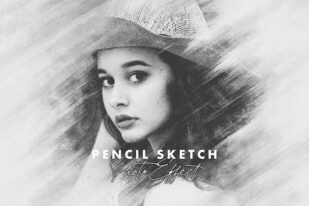 20+ Best Pencil Sketch & Drawing Photoshop Actions | Design Shack