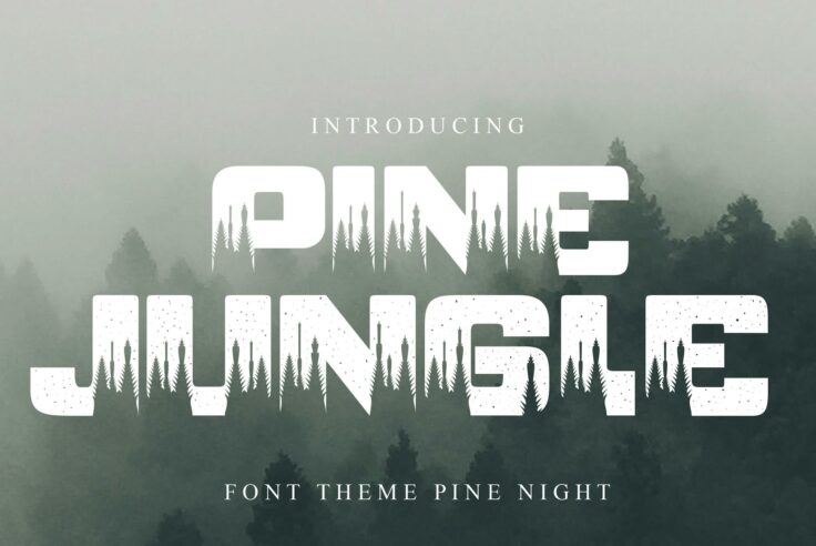Pine Jungle Font | Design Shack