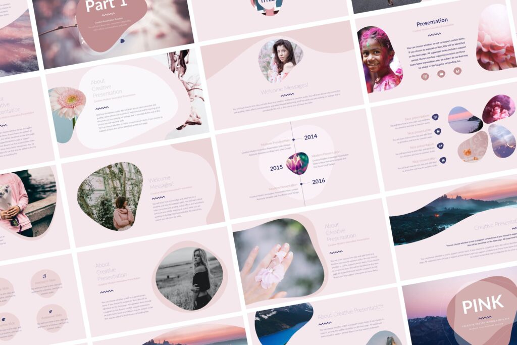 25+ Pink PowerPoint Templates (Free & Pro) | Design Shack