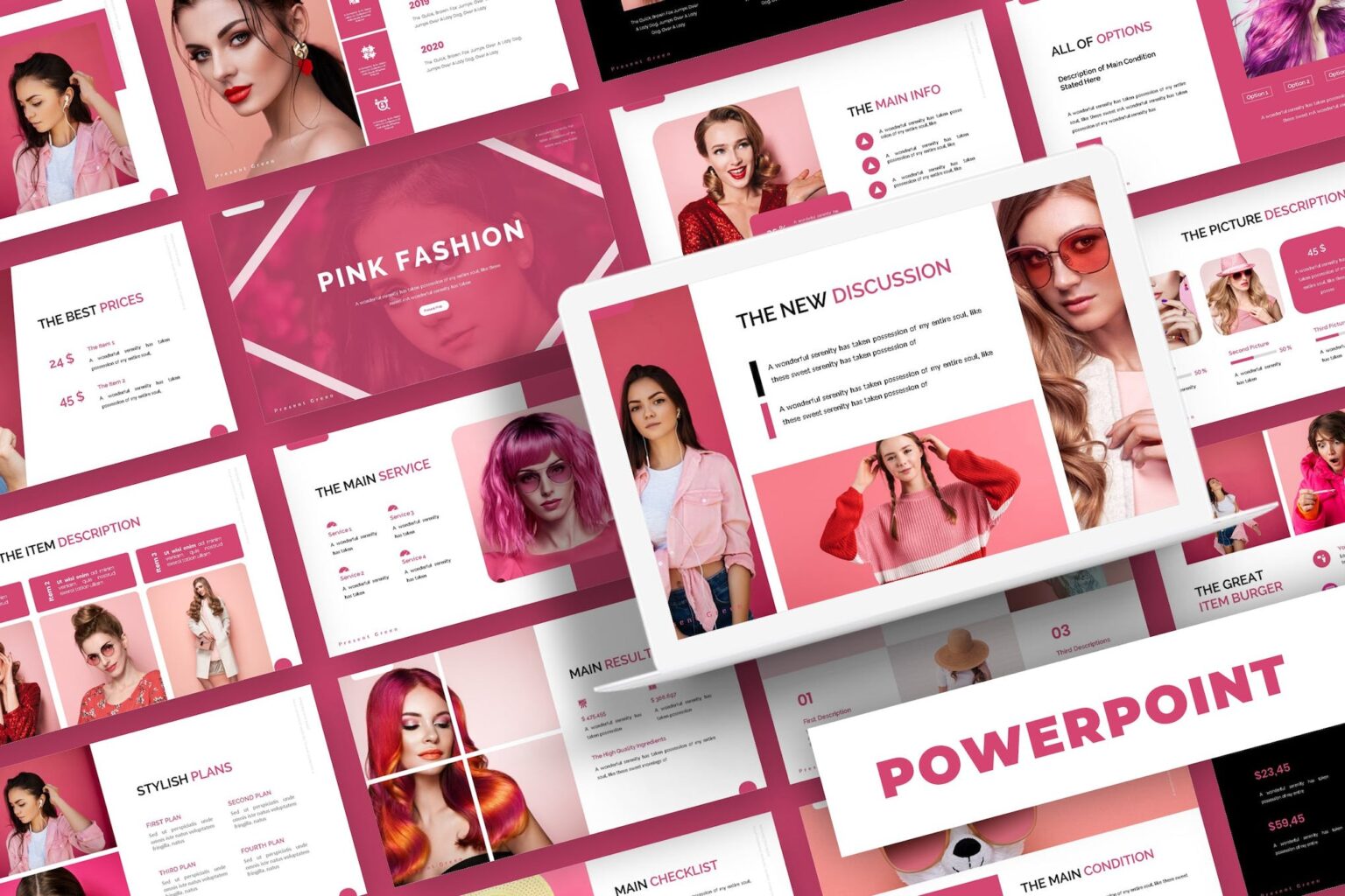 25+ Pink PowerPoint Templates (Free & Pro) | Design Shack