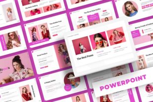 25+ Template PowerPoint Merah Muda (Gratis & Pro) - desainae.com