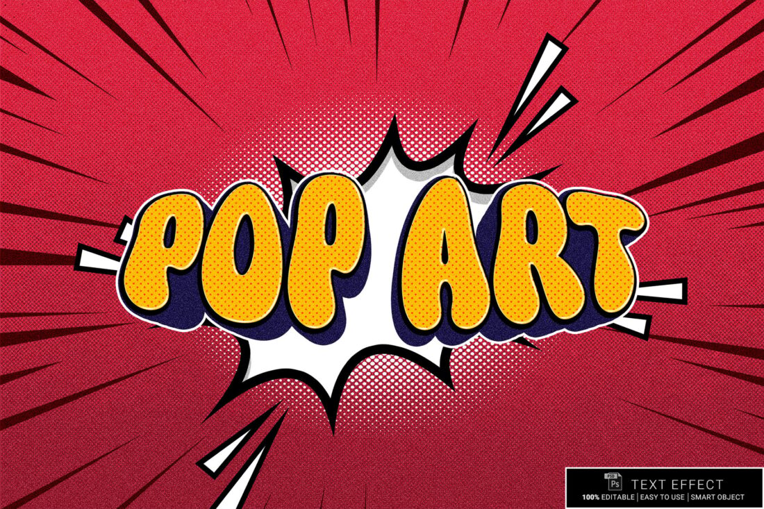 25+ Cool Pop Art Examples, Effects, Templates & Fonts | Design Shack