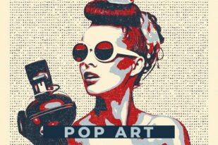 25+ Cool Pop Art Examples, Effects, Templates & Fonts | Design Shack