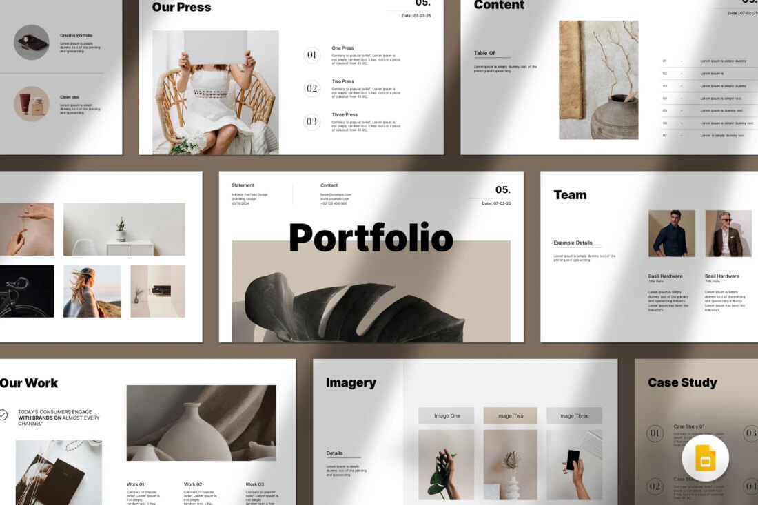 50+ Minimalist + Simple Google Slides Themes (Minimal Designs) | Design ...
