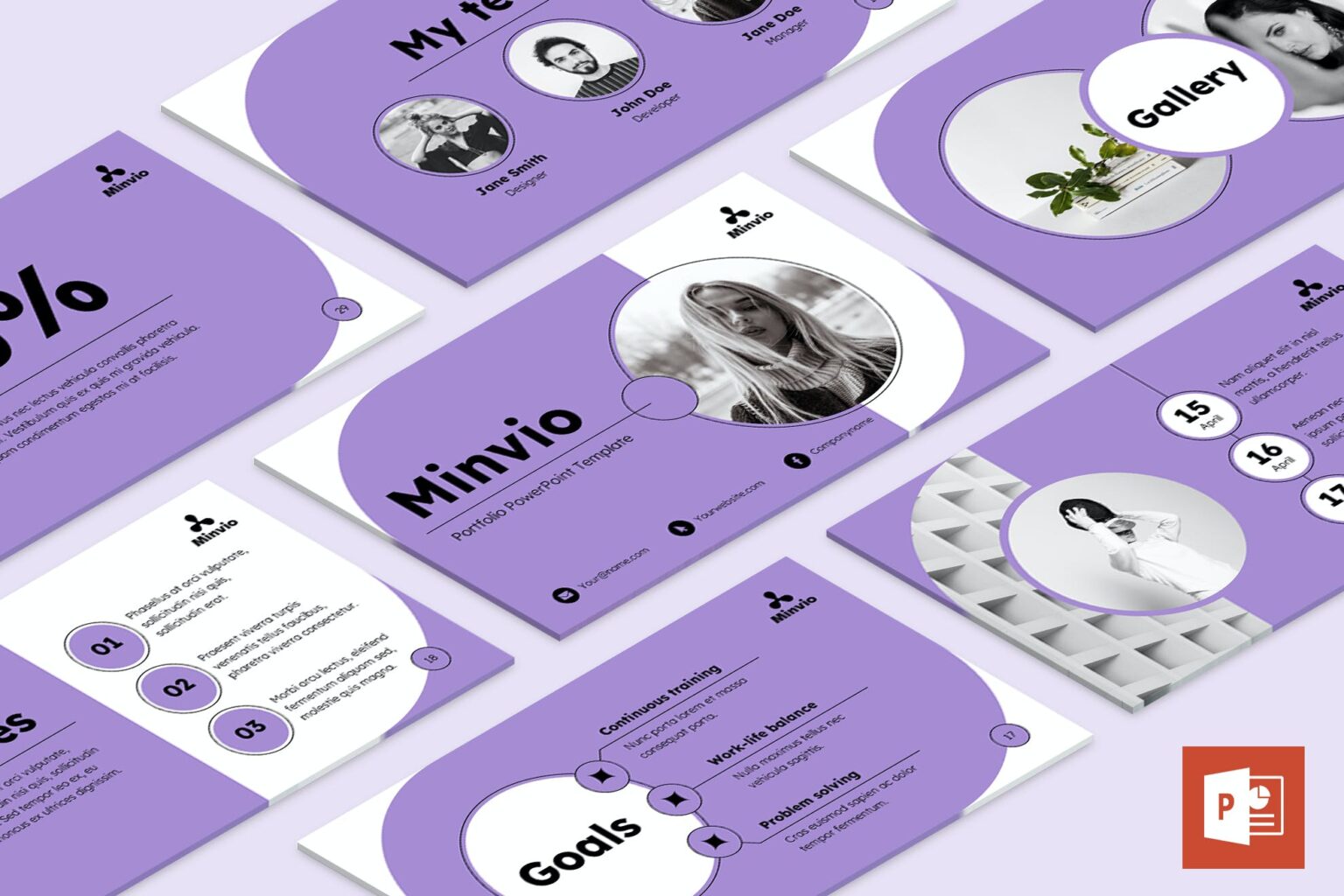 50+ Best PowerPoint Portfolio Templates 2024 | Design Shack