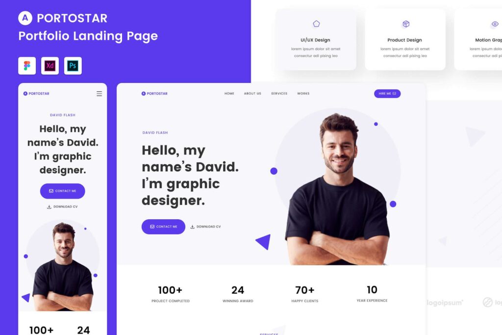 25+ Best Figma Portfolio Templates & Examples | Design Shack