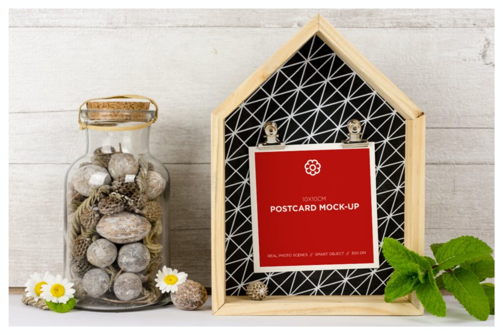 30+ Postcard Mockup Templates (Free & Pro) | Design Shack