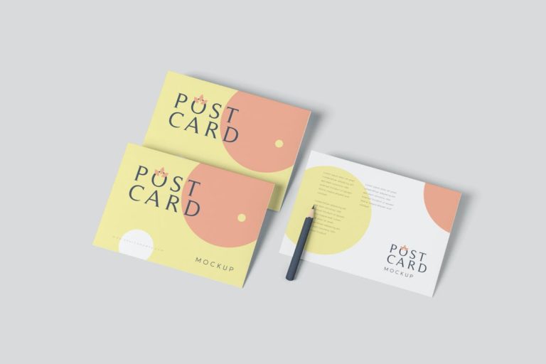 30+ Postcard Mockup Templates (Free & Pro) | Design Shack
