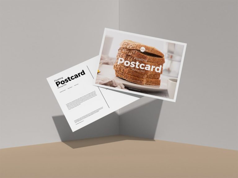30+ Postcard Mockup Templates (Free & Pro) | Design Shack
