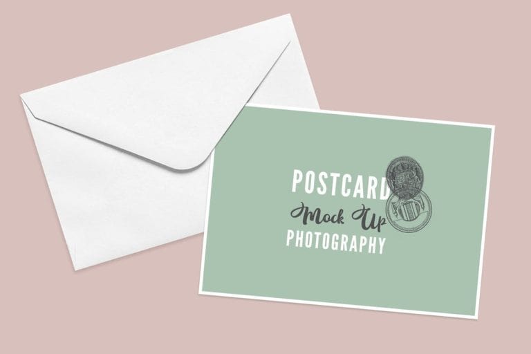 30+ Postcard Mockup Templates (Free & Pro) | Design Shack