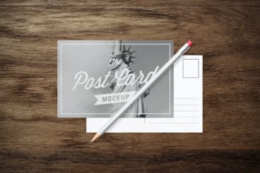 30+ Postcard Mockup Templates (Free & Pro) | Design Shack