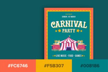 35+ Stylish Poster Color Schemes 2025 | Design Shack