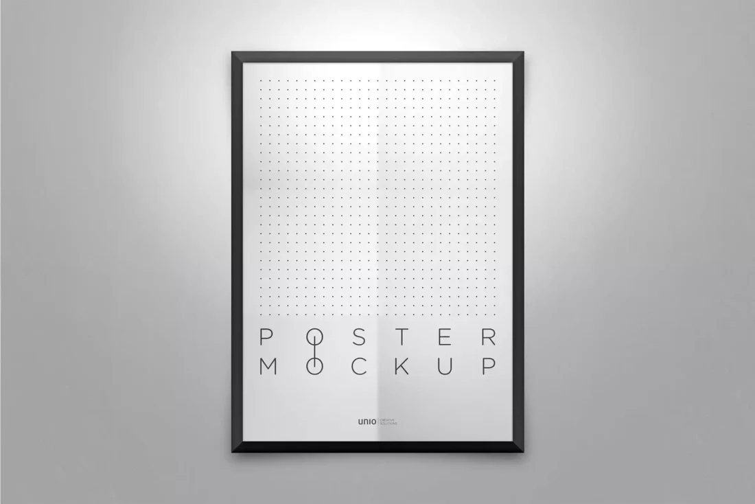 Minimal Poster Mockups | Design Shack