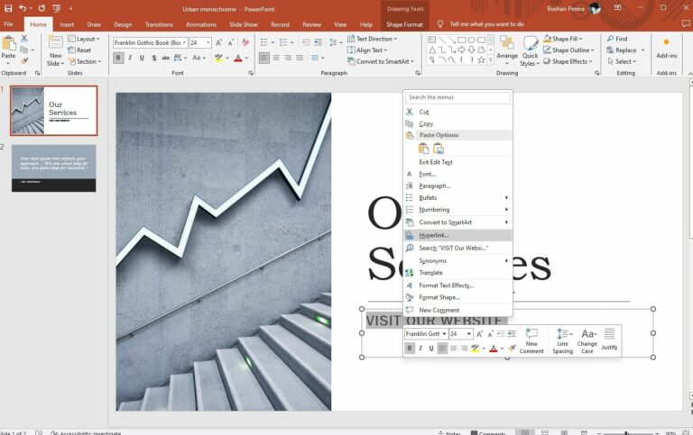 How to Add a Hyperlink in PowerPoint: 3 Quick Steps | Design Shack