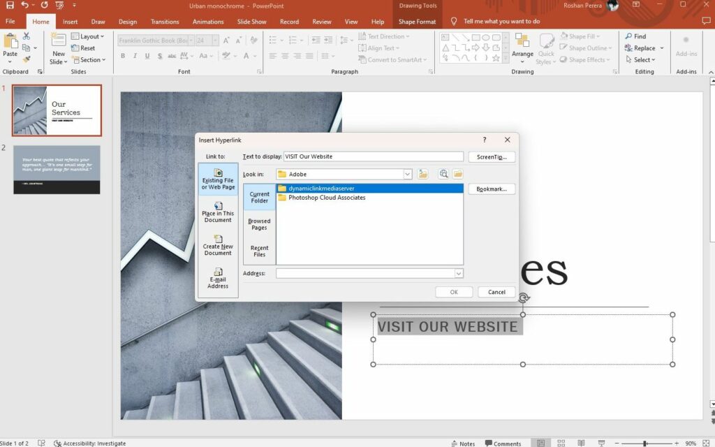 How to Add a Hyperlink in PowerPoint: 3 Quick Steps | Design Shack
