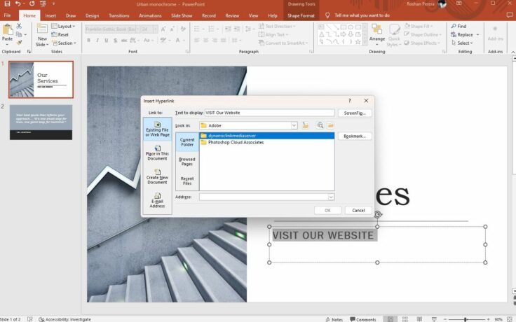 How to Add a Hyperlink in PowerPoint: 3 Quick Steps | Design Shack