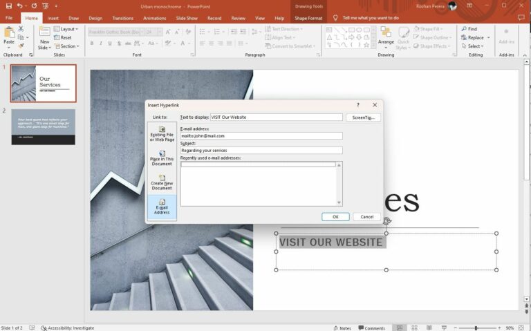 How to Add a Hyperlink in PowerPoint: 3 Quick Steps | Design Shack