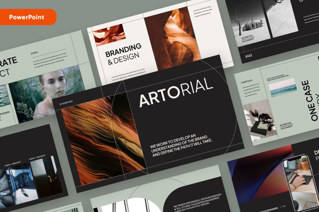 70+ Top PowerPoint Portfolio Templates | Design Shack