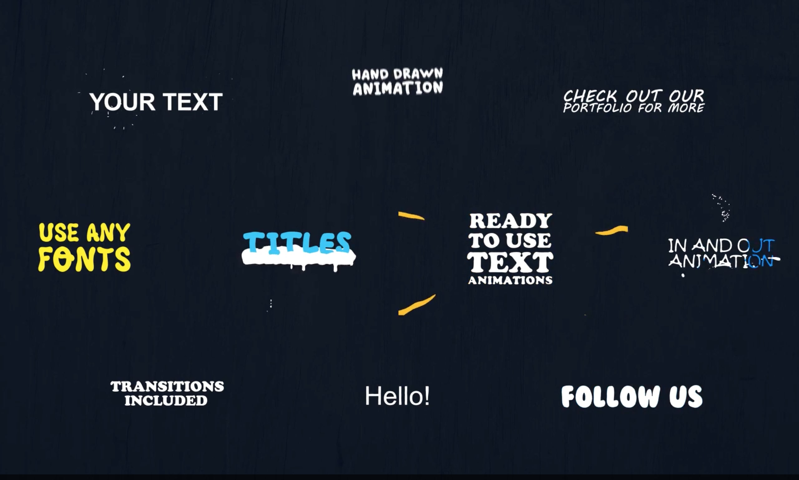50 Best Premiere Pro Animated Title Templates 2021 Design Shack